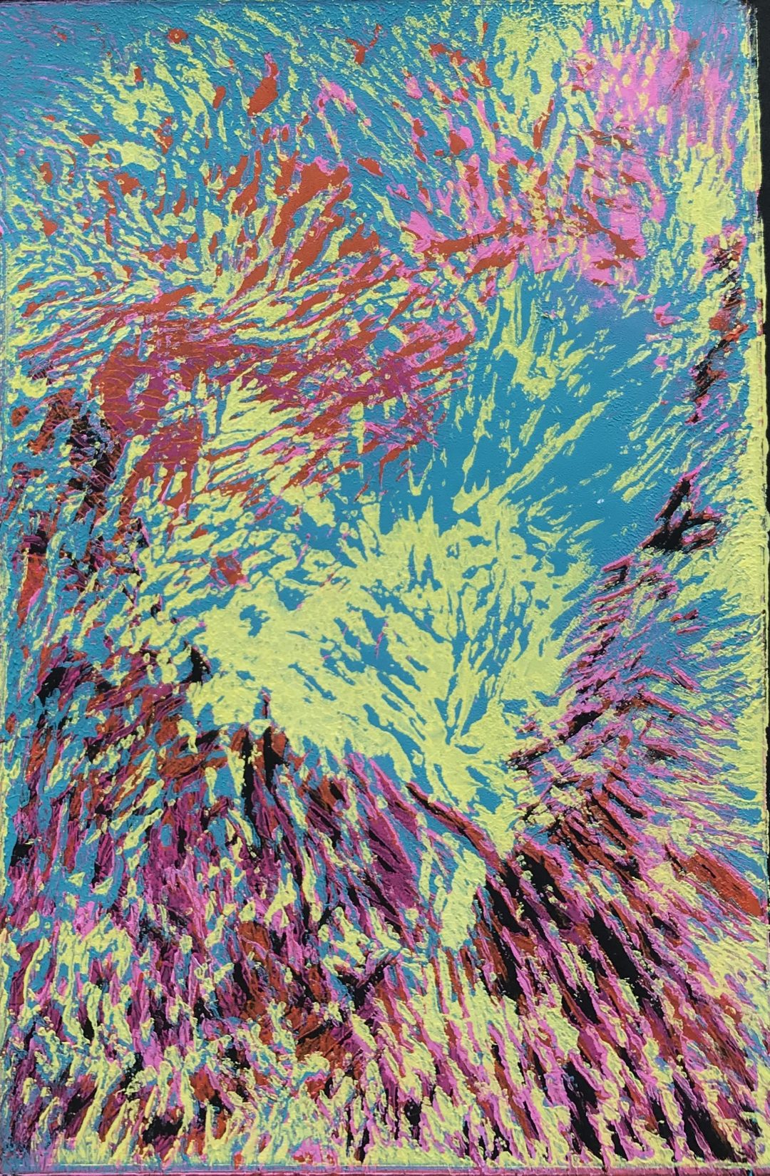 Untitled Relief Print by Cheryl Anhel - Nina Haggerty Centre for the Arts